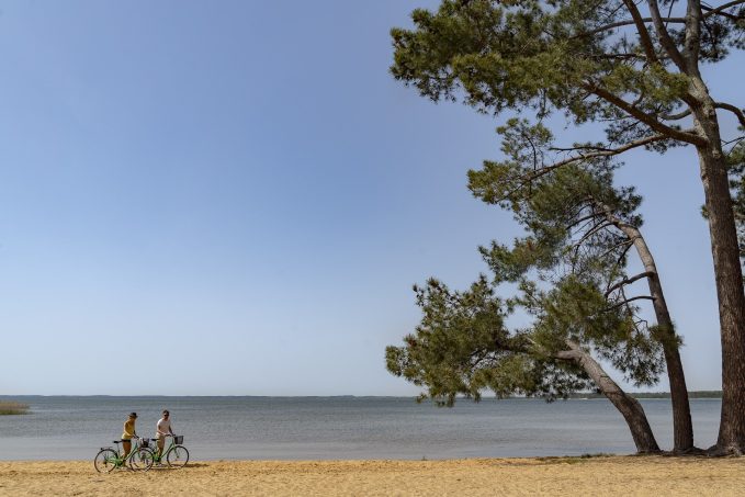 Sanguinet Plage (aire dans un camping) à Sanguinet (40) | Camping-car ...
