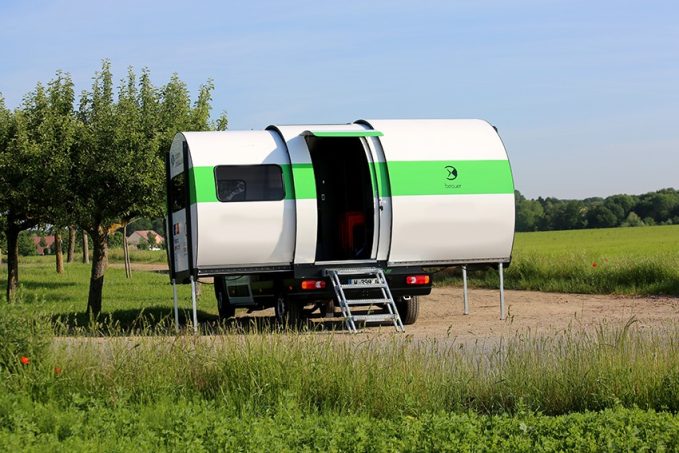 BeauEr 3XC, une cellule camping-car gigogne révolutionnaire - Vidéos ...