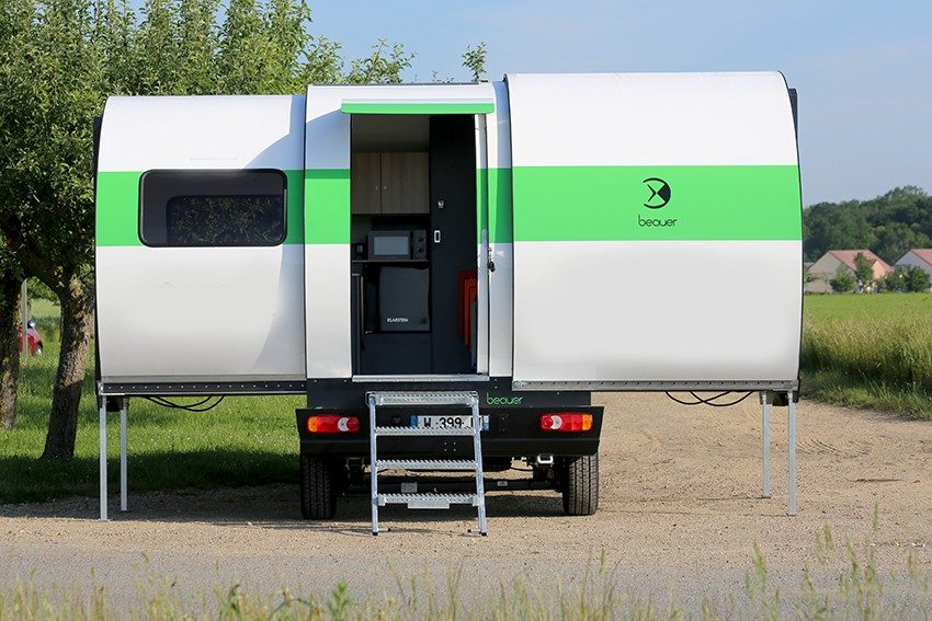 BeauEr 3XC, une cellule camping-car gigogne révolutionnaire - Camping ...