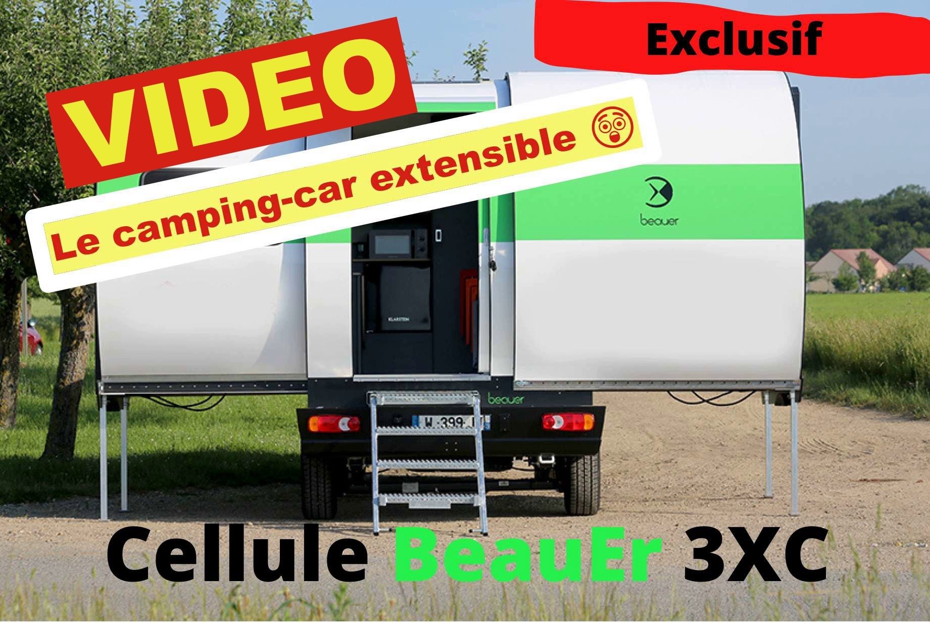 BeauEr 3XC, une cellule camping-car gigogne révolutionnaire - Camping ...
