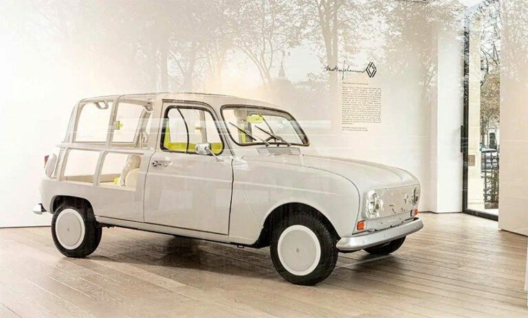 Renault célèbre les 60 ans de la 4L en l'aménageant comme un camping ...