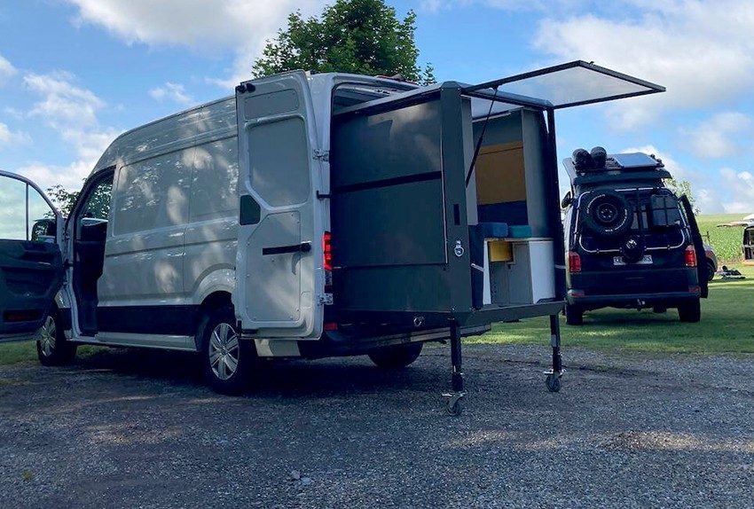 Module extensible PlugVan pour agrandir son fourgon aménagé - Camping ...