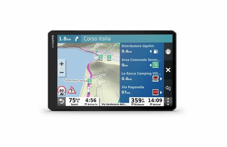 Garmin Camper 1090, le GPS spécial camping-car à écran extra large ...