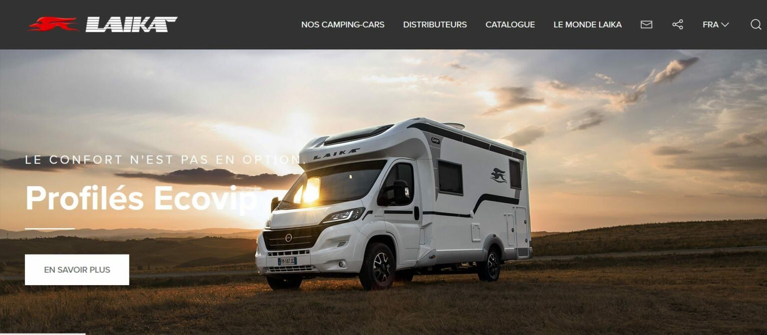 Le constructeur de camping-car Laïka se dote d’un nouveau site internet ...