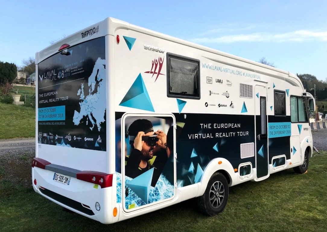 Un camping-car Rapido en tour d’Europe pour Laval Virtual - Camping-car.com
