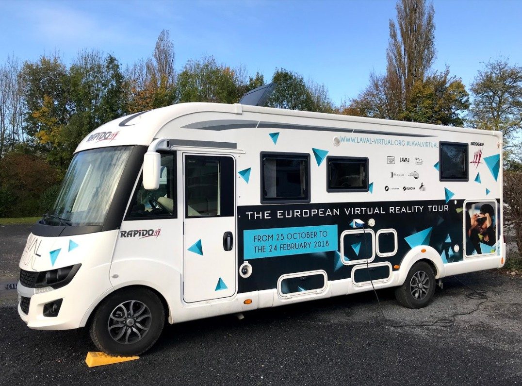 Un camping-car Rapido en tour d’Europe pour Laval Virtual - Camping-car.com