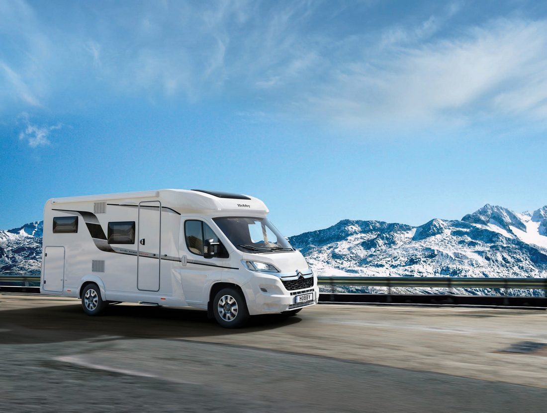 Van Optima V65, le profilé Hobby avec une cellule bien isolée pour ...