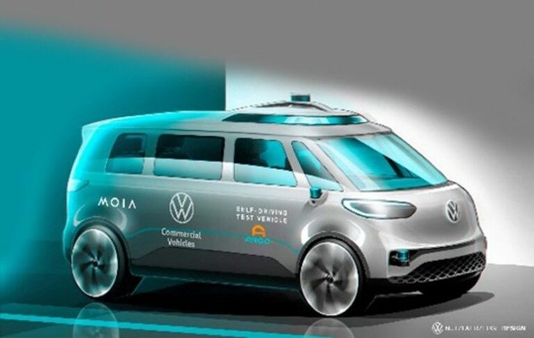 Volkswagen ID.Buzz AD : un Combi électrique à conduite autonome ...