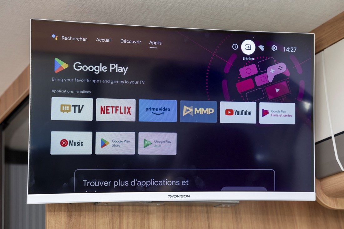 Test Thomson Smart TV 24 12V HD, un beau téléviseur pour son camping ...