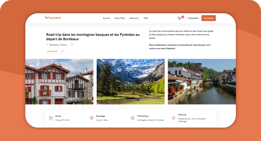 Wikicampers lance sa formule « Road Trip » - Camping-car.com