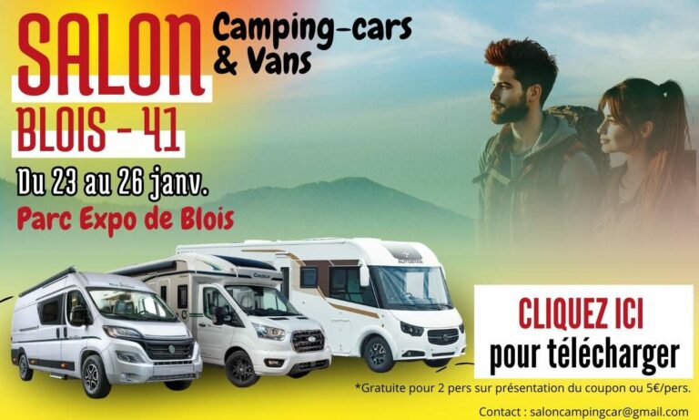 Blois accueille le salon du camping-car jusqu’au 26 janvier - Camping ...