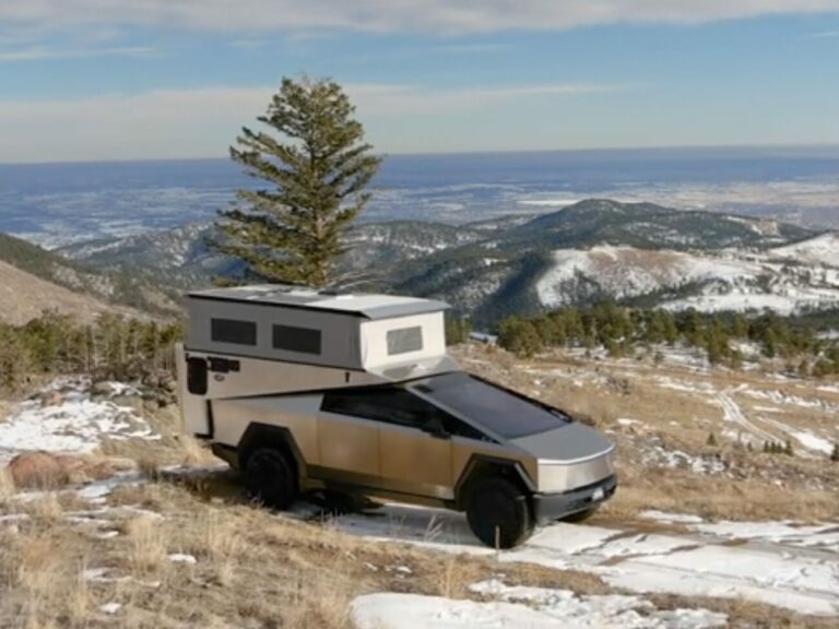 CyberPhoenix : le Tesla Cybertruck devient un camping-car futuriste ...