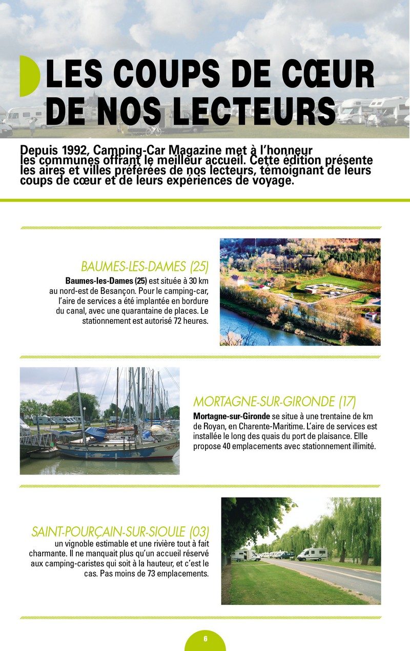 Le Guide officiel des aires de services 2026 est en vente ! - Camping ...