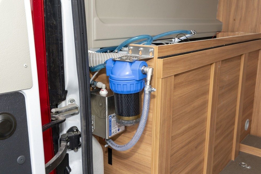 Test et vidéo du système de purification d'eau WM Aquatec - Camping-car.com