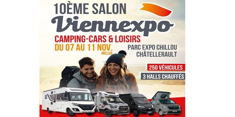 10ème Salon Viennexpo Camping-Cars & Loisirs du 7 au 11 novembre 2025 ...