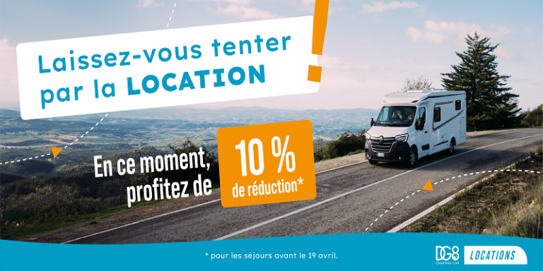 Louez un camping-car à prix réduit avec DG8 Camping-car : jusqu’au 19 ...