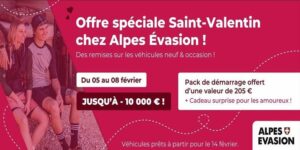 Opération spéciale Saint-Valentin du 5 au 8 février 2025 chez Alpes ...