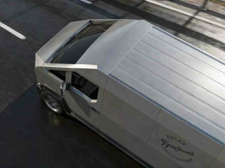 Russo Balt F200 : ce fourgon électrique russe inspiré du Tesla ...